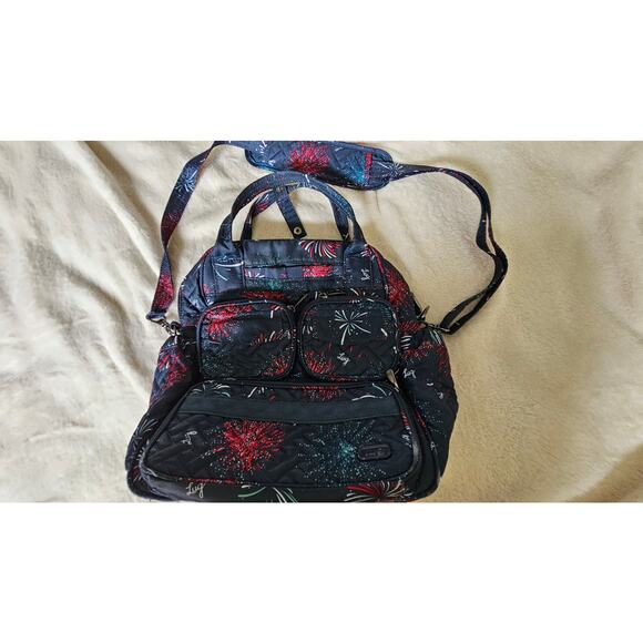 lug | Bags | Lug Mini Puddle Jumper In Navy Fireworks Small Travel ...
